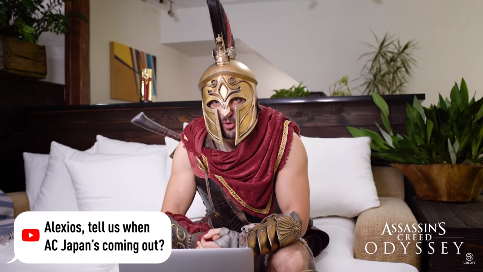 Alexios vastaa Assassin's Creed Odyssey -kysymyksiin
