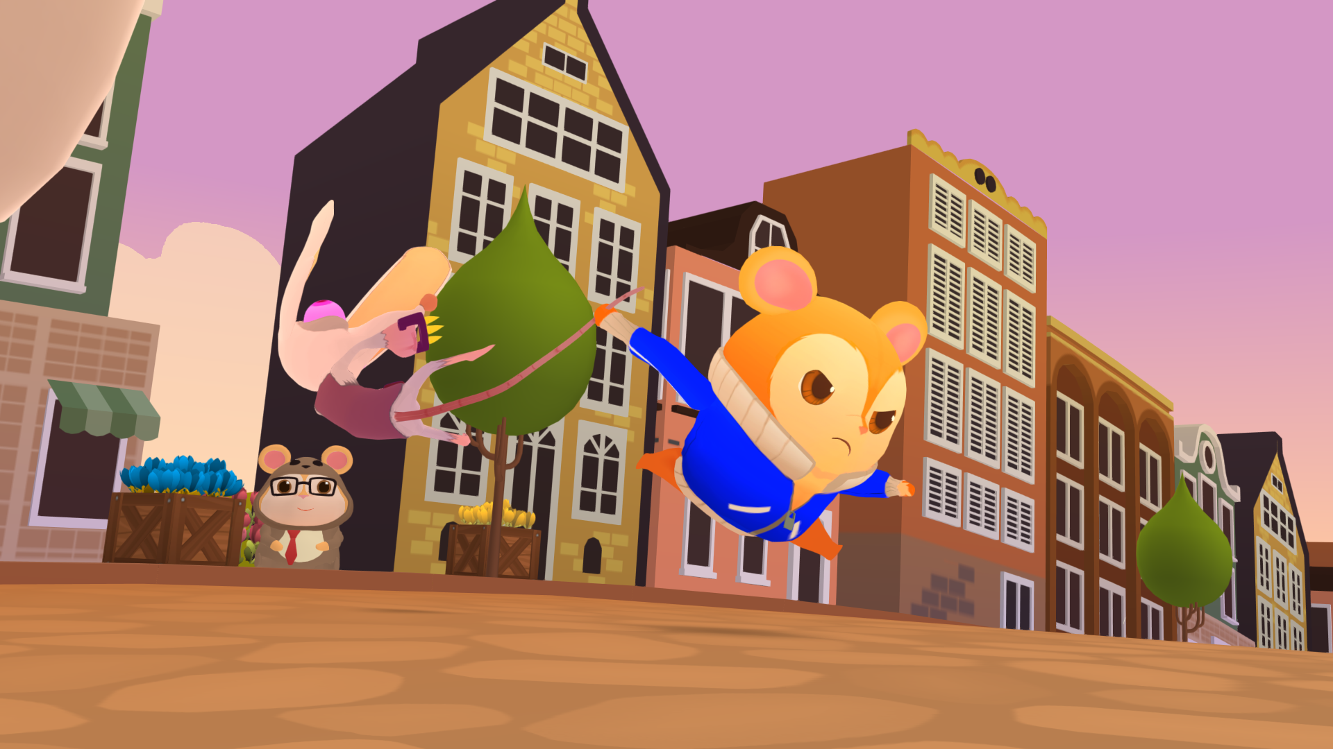 Hamsterdam ulkona, tässä traileri