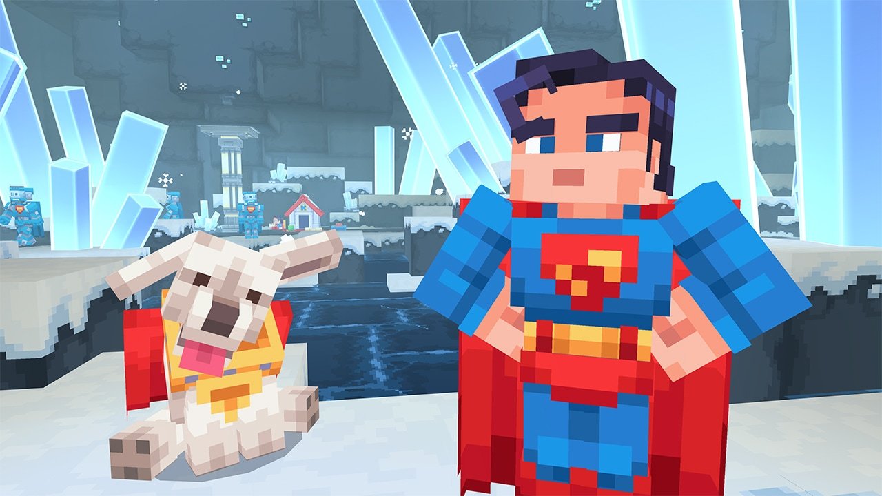 Teräsmies pelastaa Minecraftin uudessa DLC:ssä