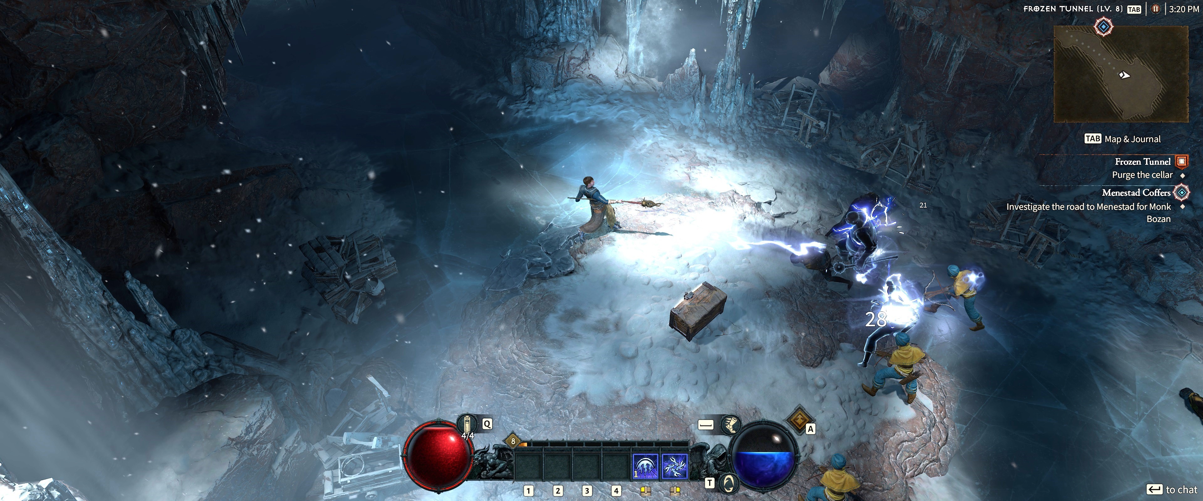 Diablo IV, Battle Passin pelaaminen ottaa aikaa 80 tuntia