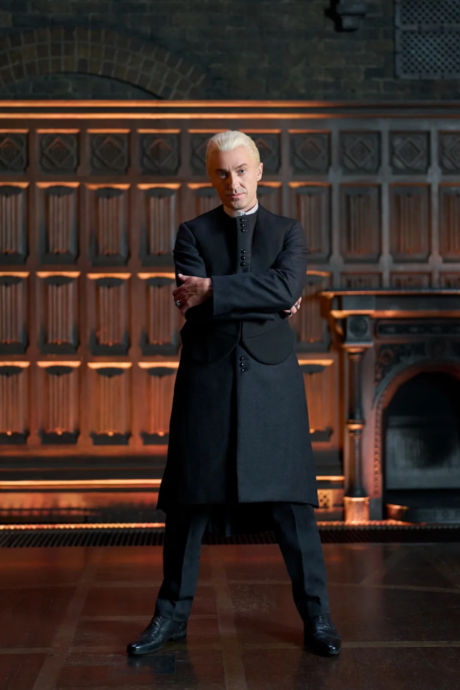 Tom Felton toistaa roolinsa Draco Malfoyna Harry Potter ja kirottu ...