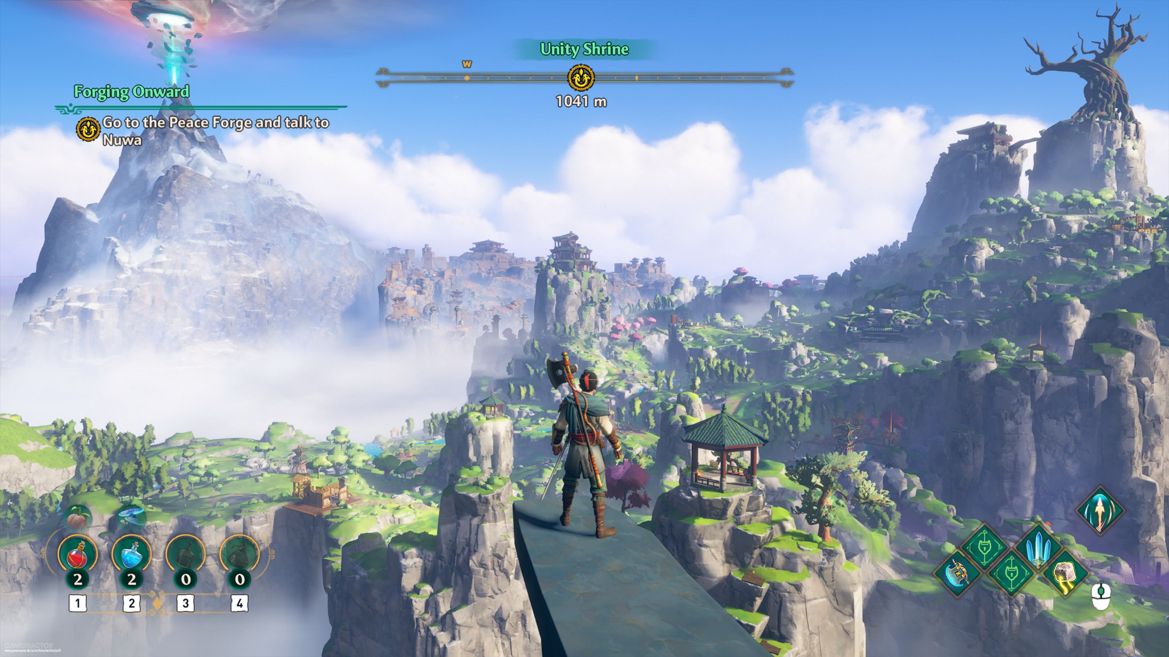 Perjantain arviossa Immortals: Fenyx Rising: Myths of the Eastern Realm DLC