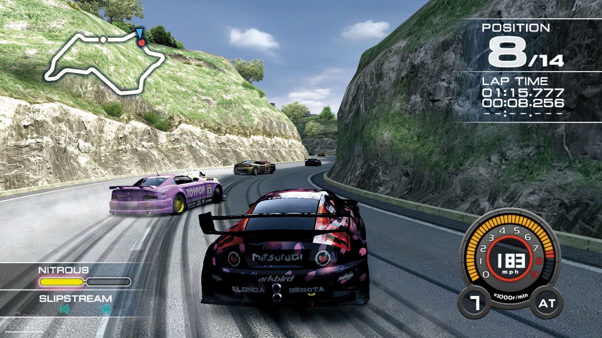 Ridge Racer 7 päivittyi 3D-tuella