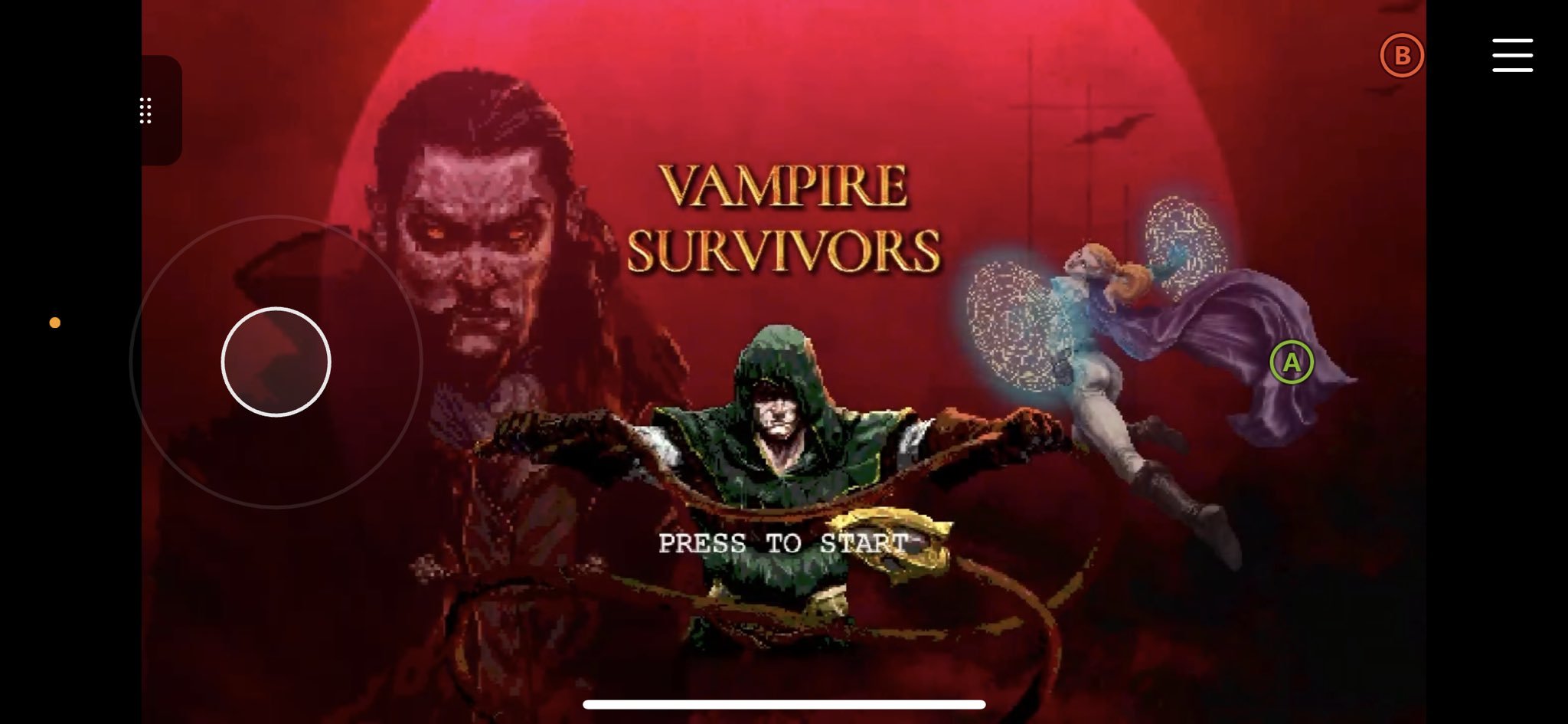 Vampire Survivors sai kosketusnäyttöohjauksensa