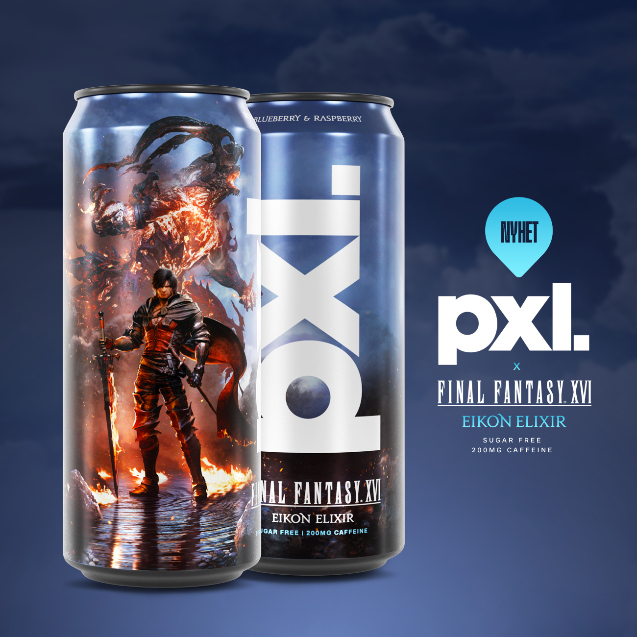 Final Fantasy XVI saa oman virallisen energiajuomansa