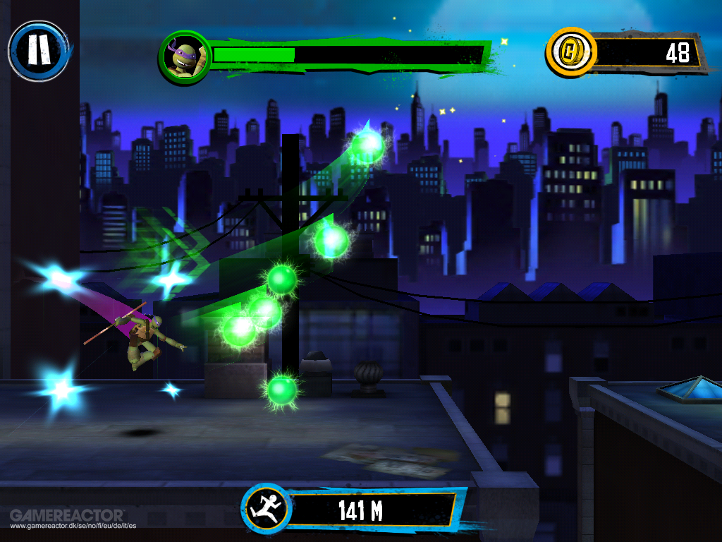Teenage Mutant Ninja Turtles: Rooftop Run - Gamereactor Suomi