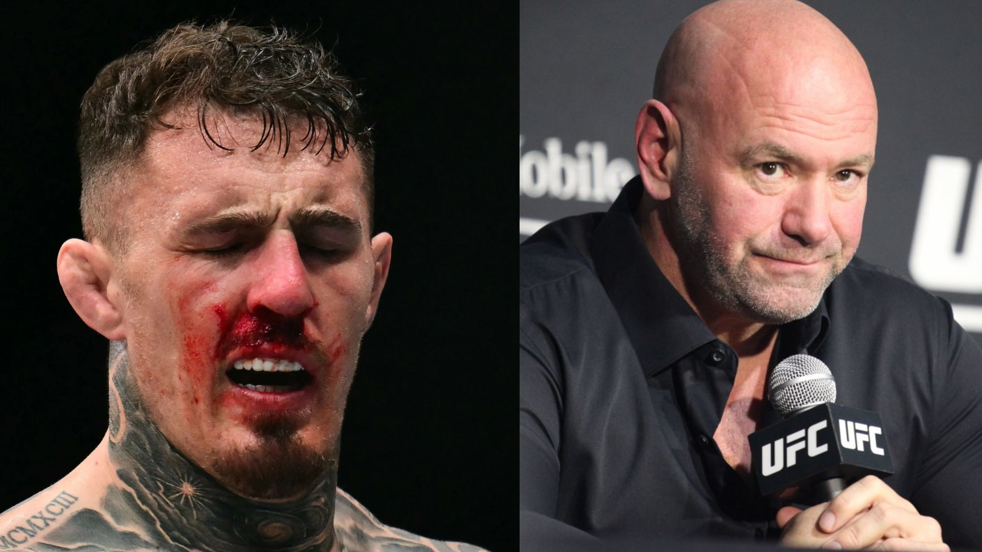 Tom Aspinall on "todella pettynyt" UFC:n toimitusjohtajaan Dana Whiteen ...