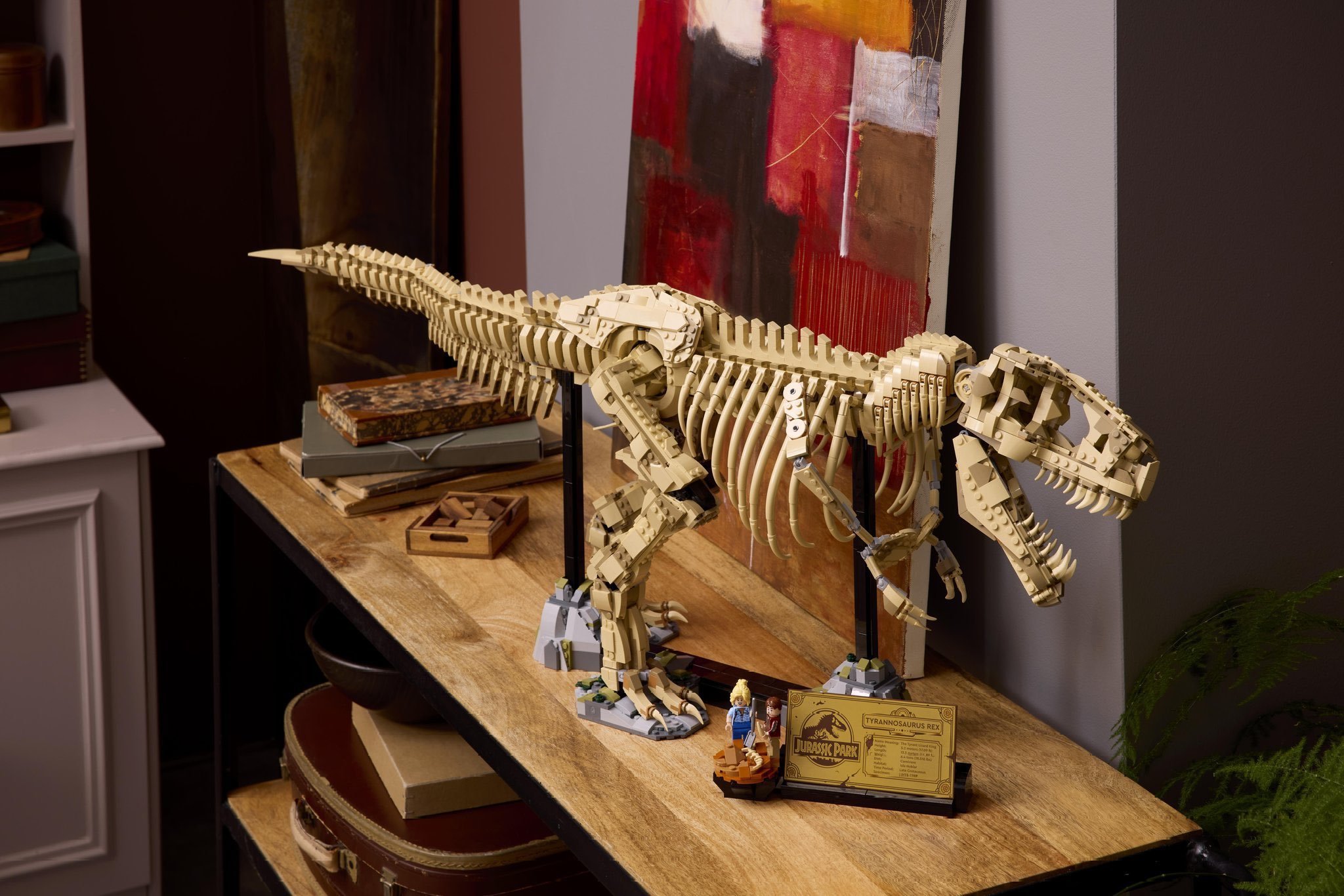Todella kunnioitusta herättävä Lego T-Rex -fossiilirakennussarja on tulossa myöhemmin tänä ...