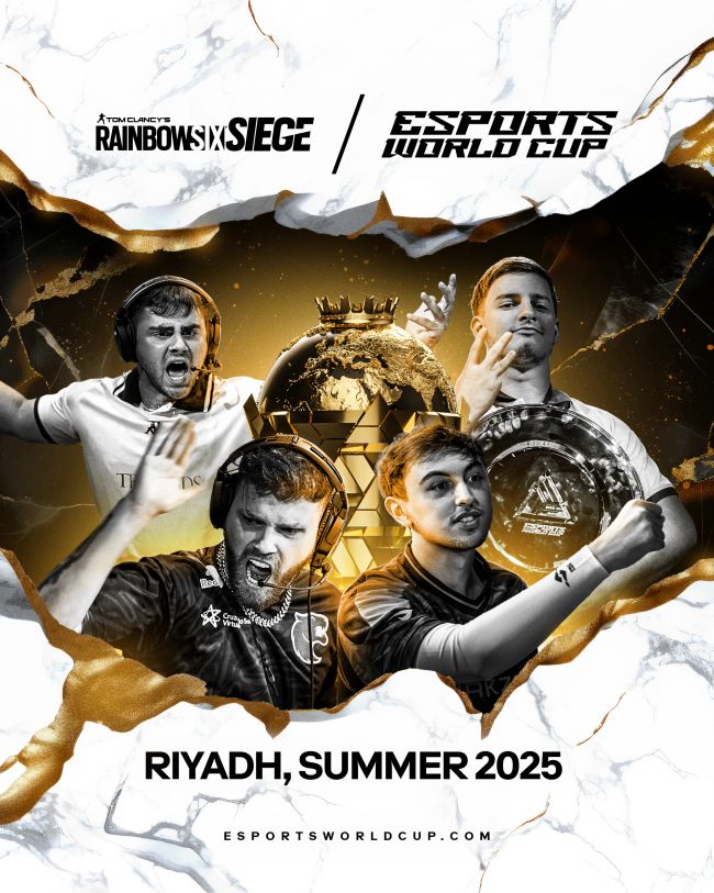Rainbow Six: Siege on mukana Esports World Cupissa